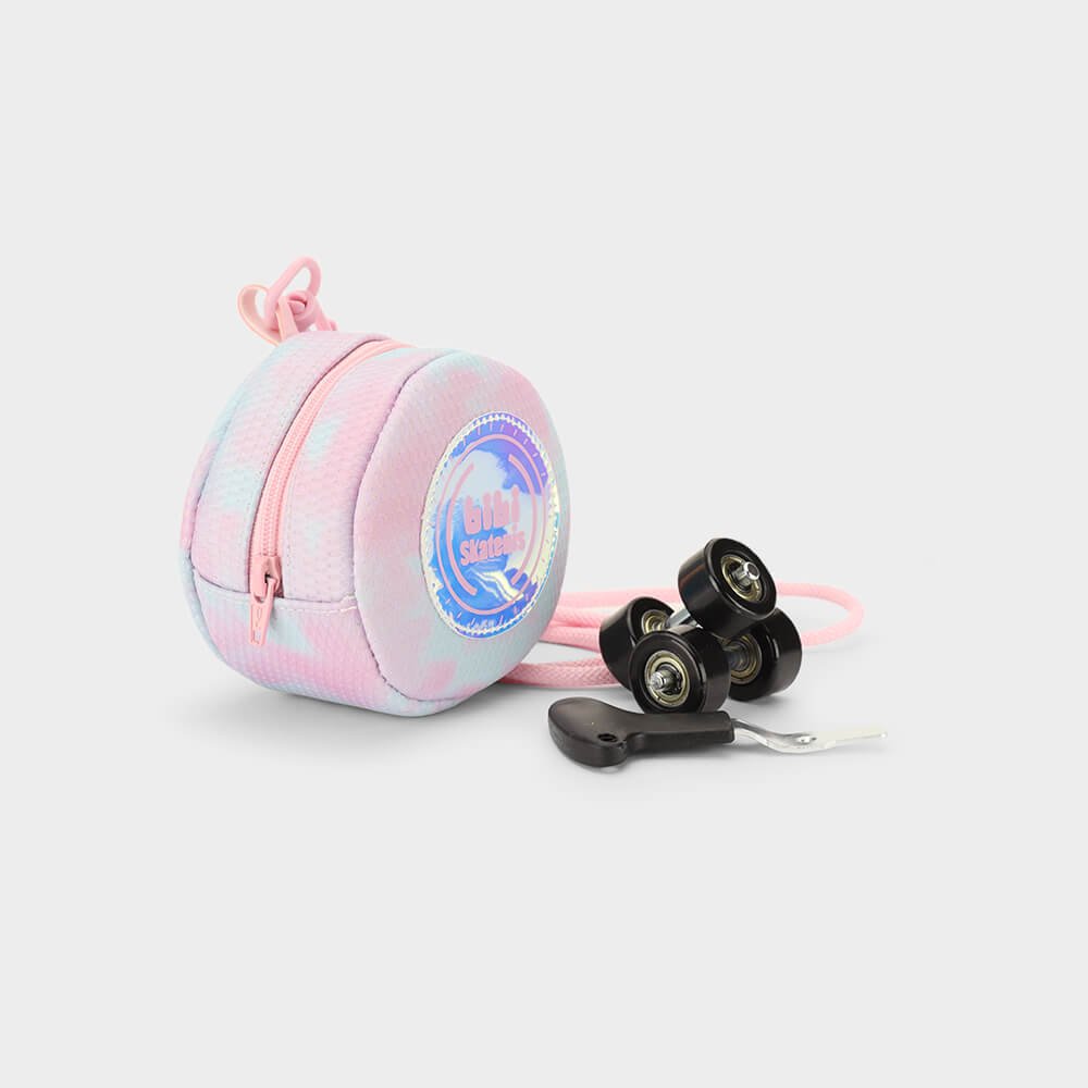Bolsa Infantil Bibi Skatenis Rosa Tie Dye Rosa