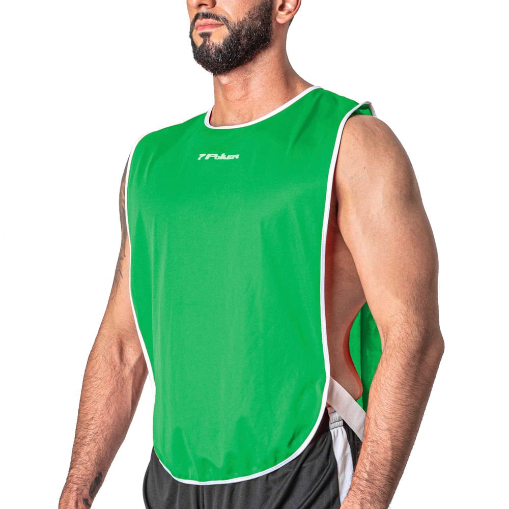 Colete Esportivo Liso Poker Verde Verde