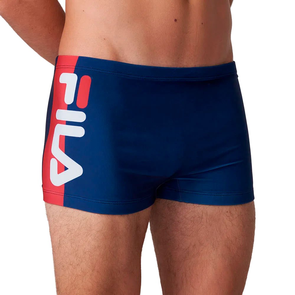 Sunga Masculina Fila Boxer Acqua Marinho Azul