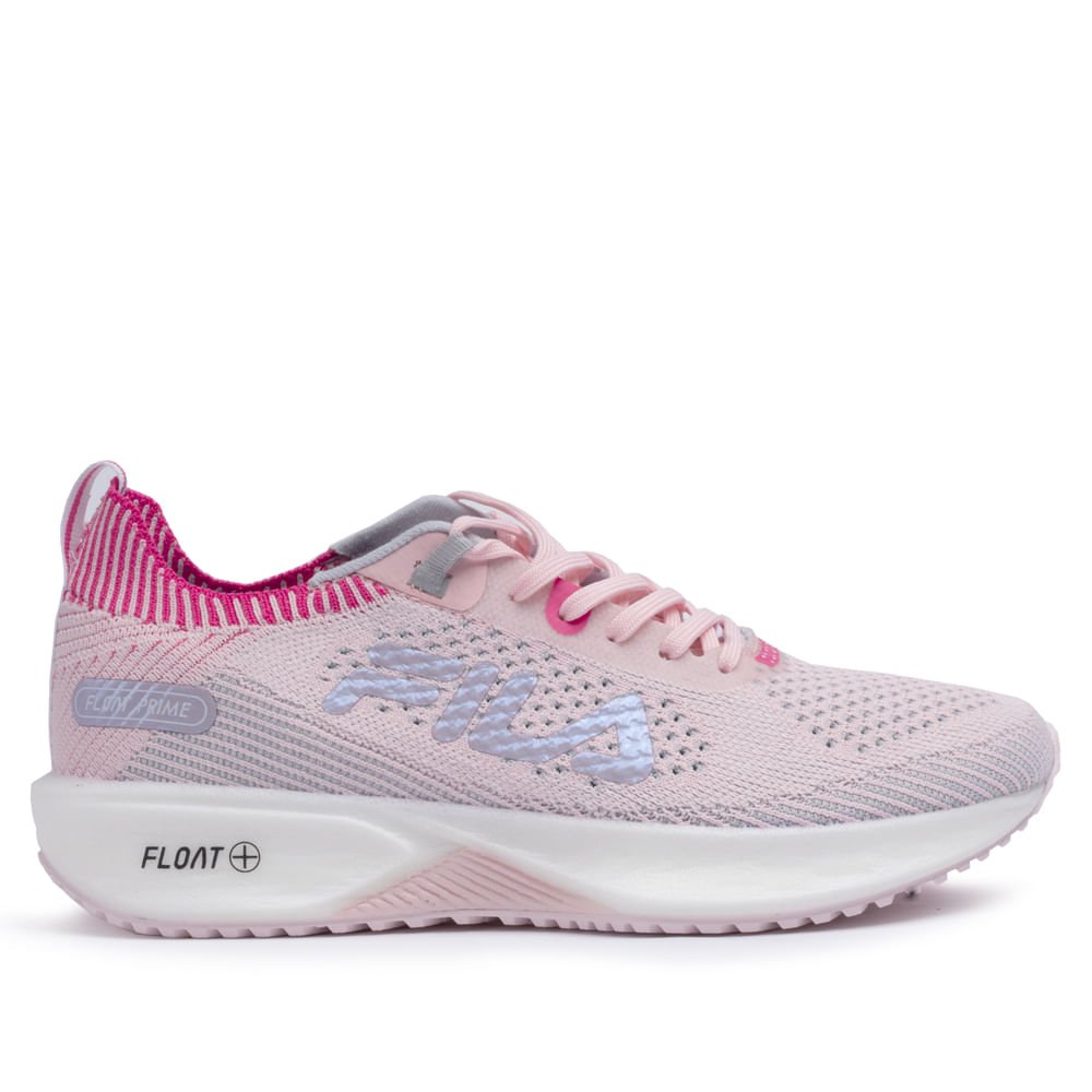 Tênis Feminino Fila Float Prime Rosa Claro Rosa