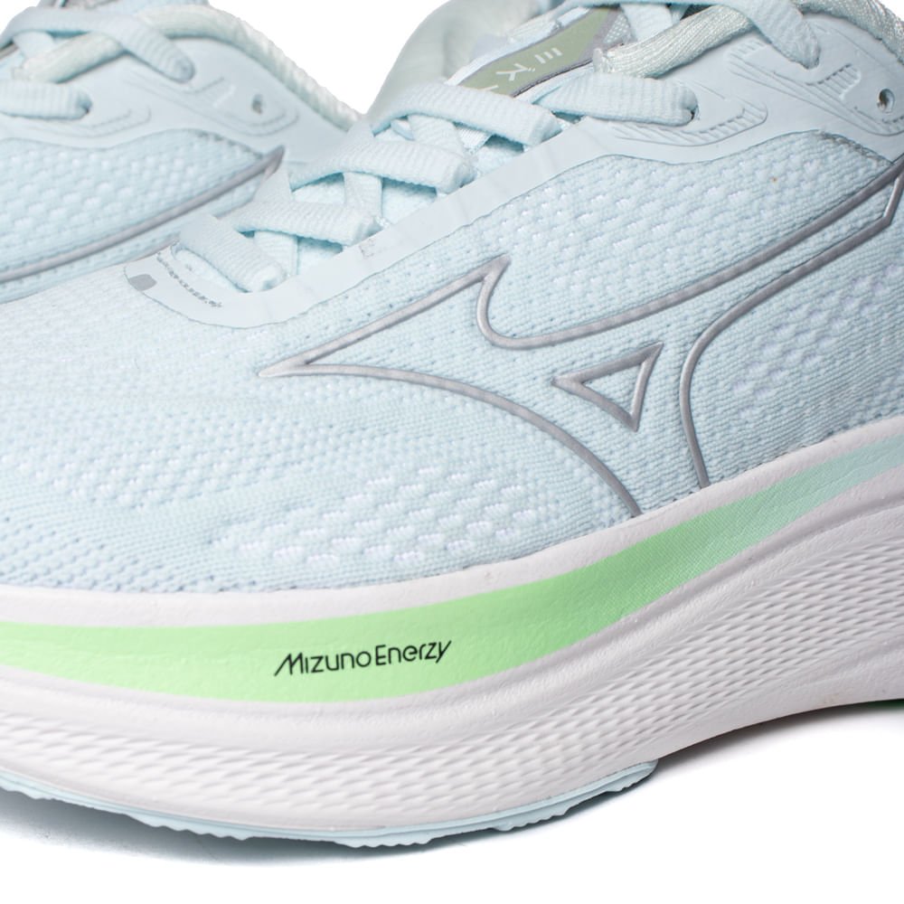 Tênis Feminino Mizuno Base Prime Azul Claro Azul