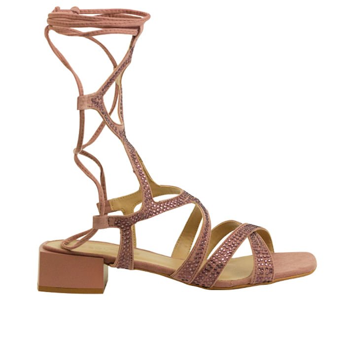 Sandalias Saltare Deisy Low Rosado Rosa