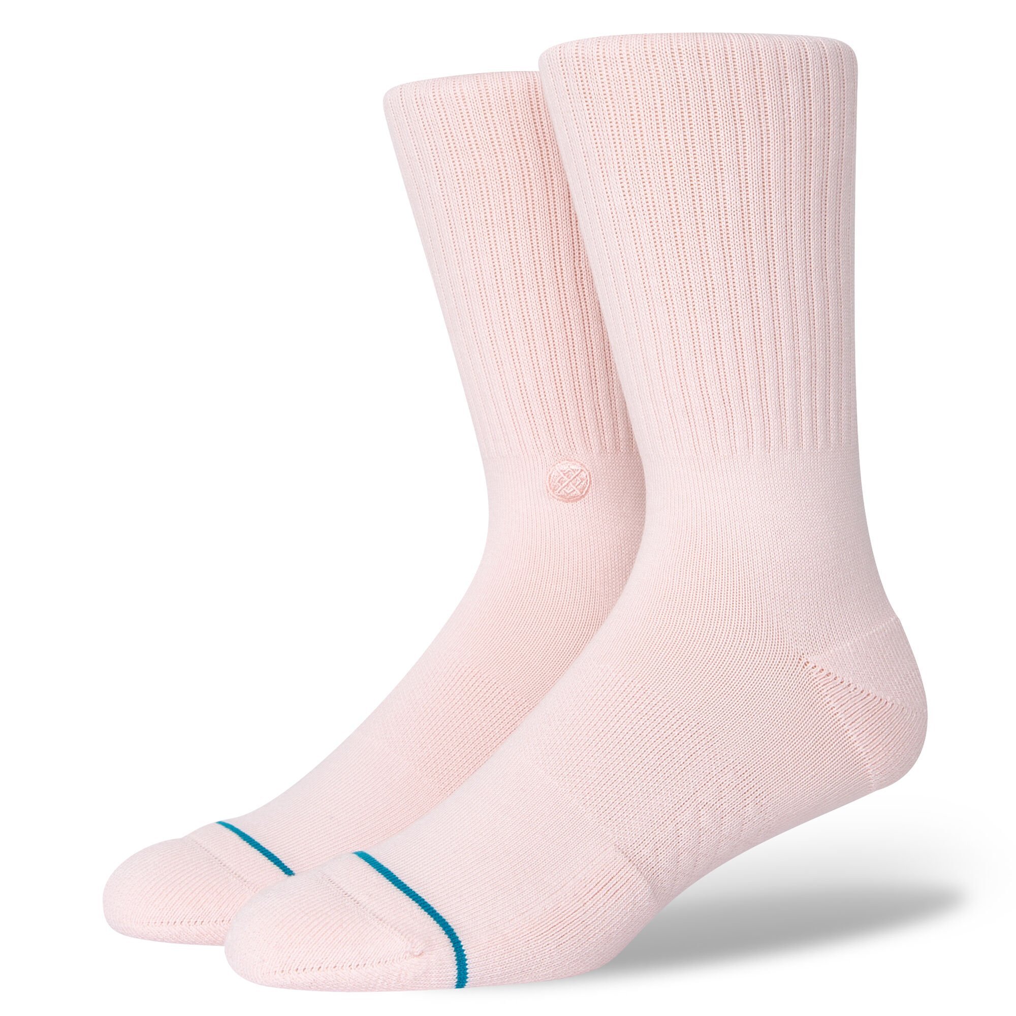 Meia Stance Icon Rosé Único