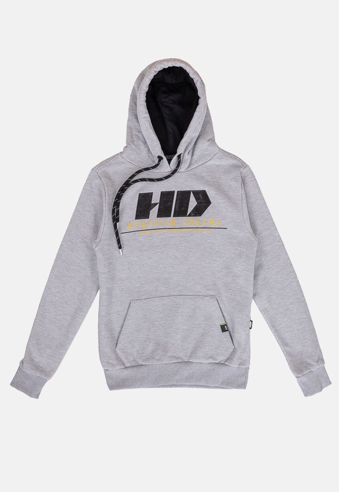 Moletom HD Juvenil Spain Cinza Cinza