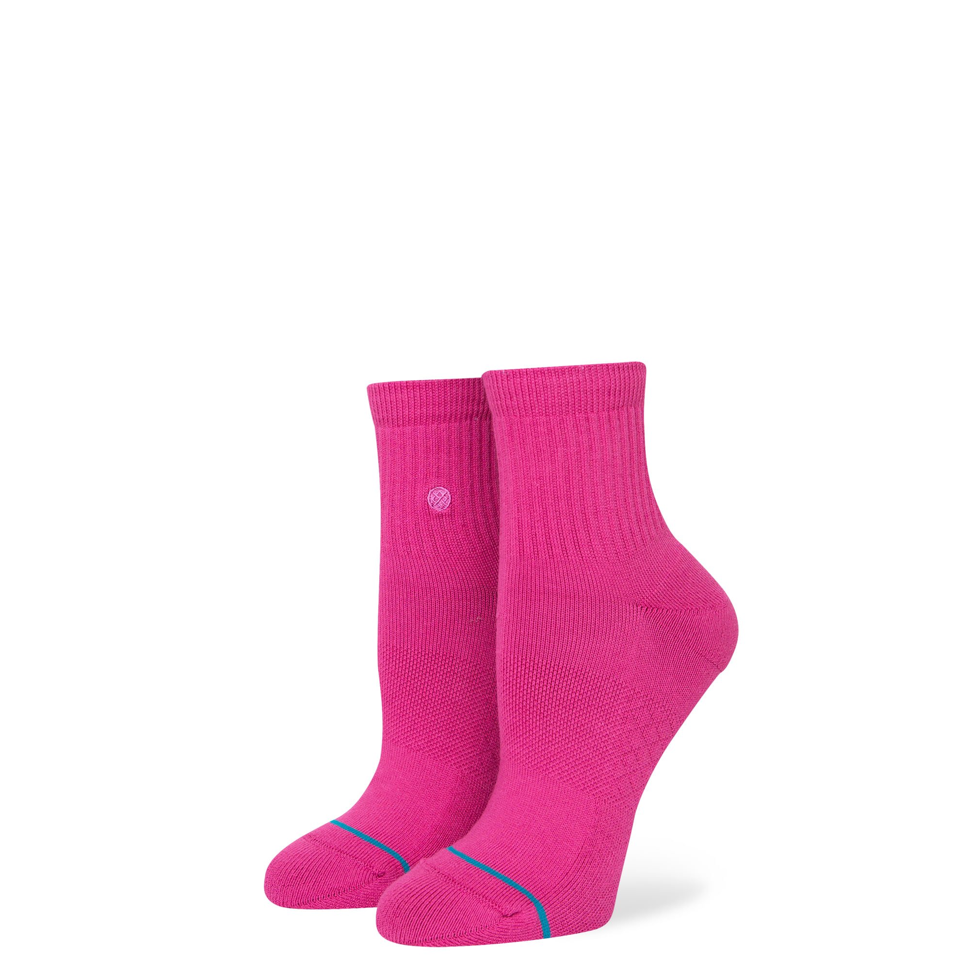 Meia Stance Womens Icon Magenta Roxo