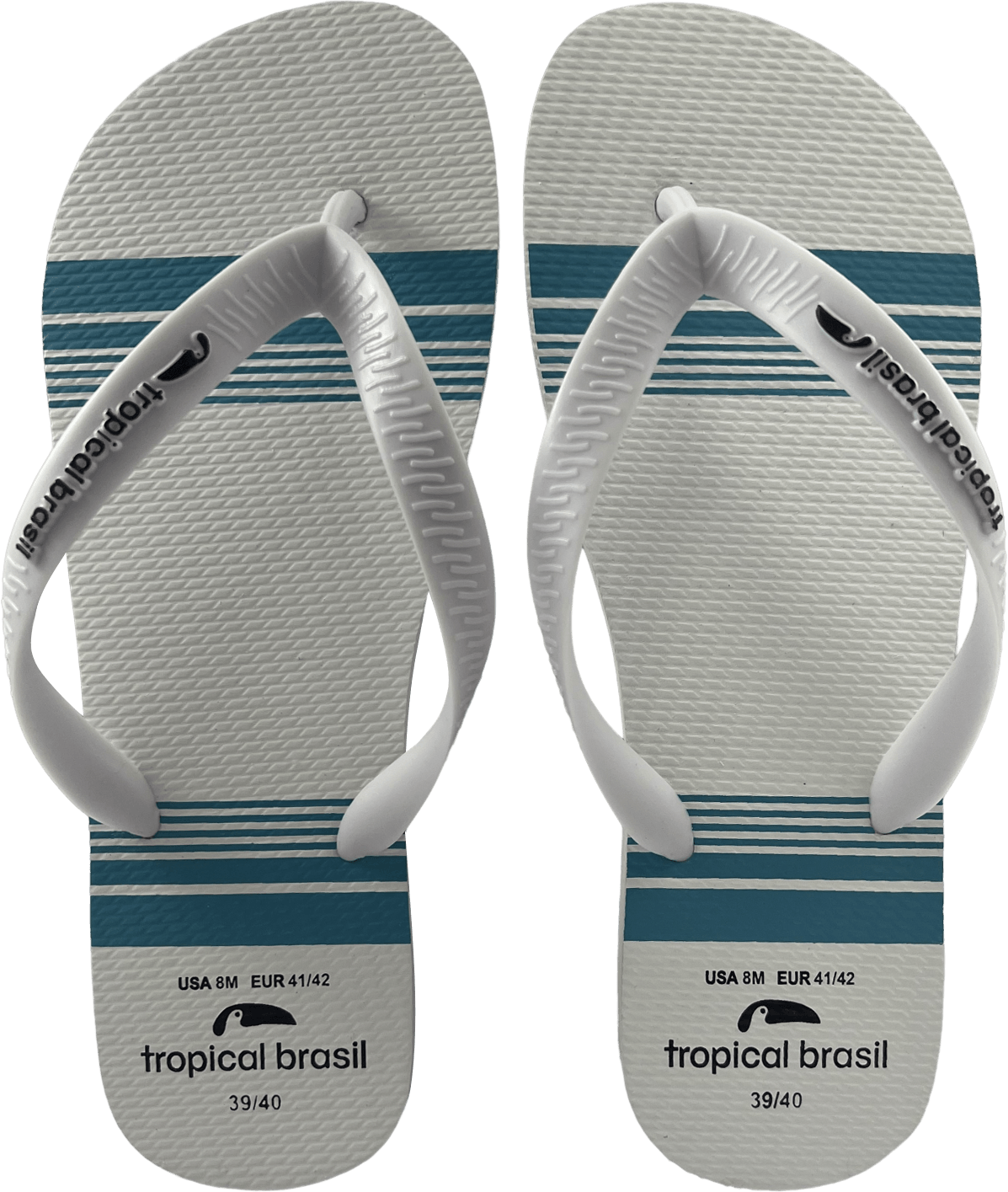 Chinelo Tropical Brasil Listras Unissex 1166 Azul