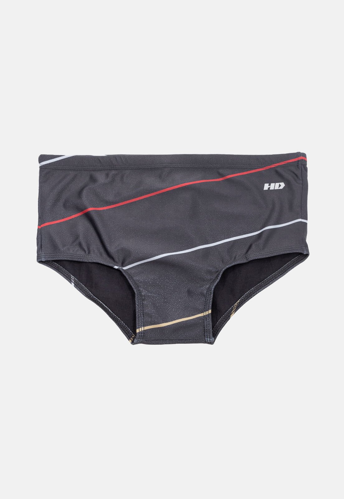 Sunga HD Sublimada Preta Preto