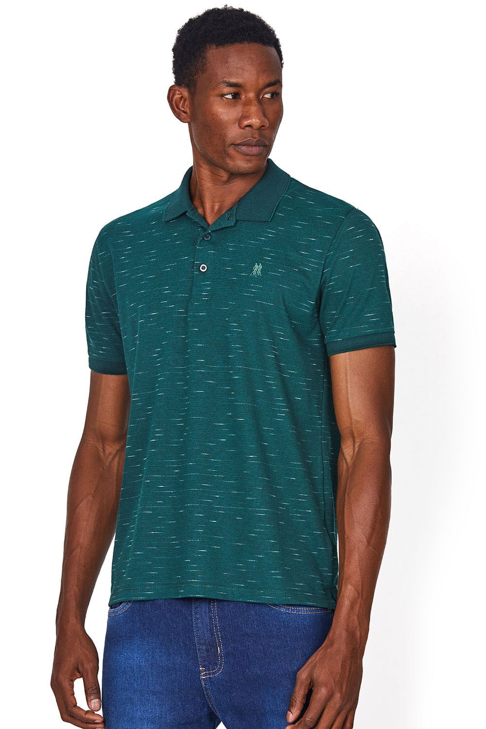 Polo Masculina Polo Wear Verde Escuro P