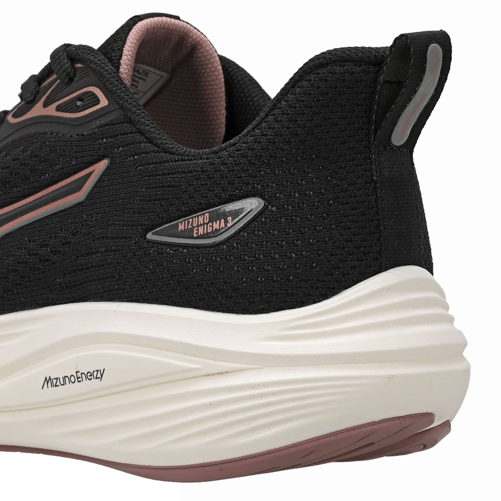 Tênis de Corrida Mizuno Enigma 3 Preto/Rosa