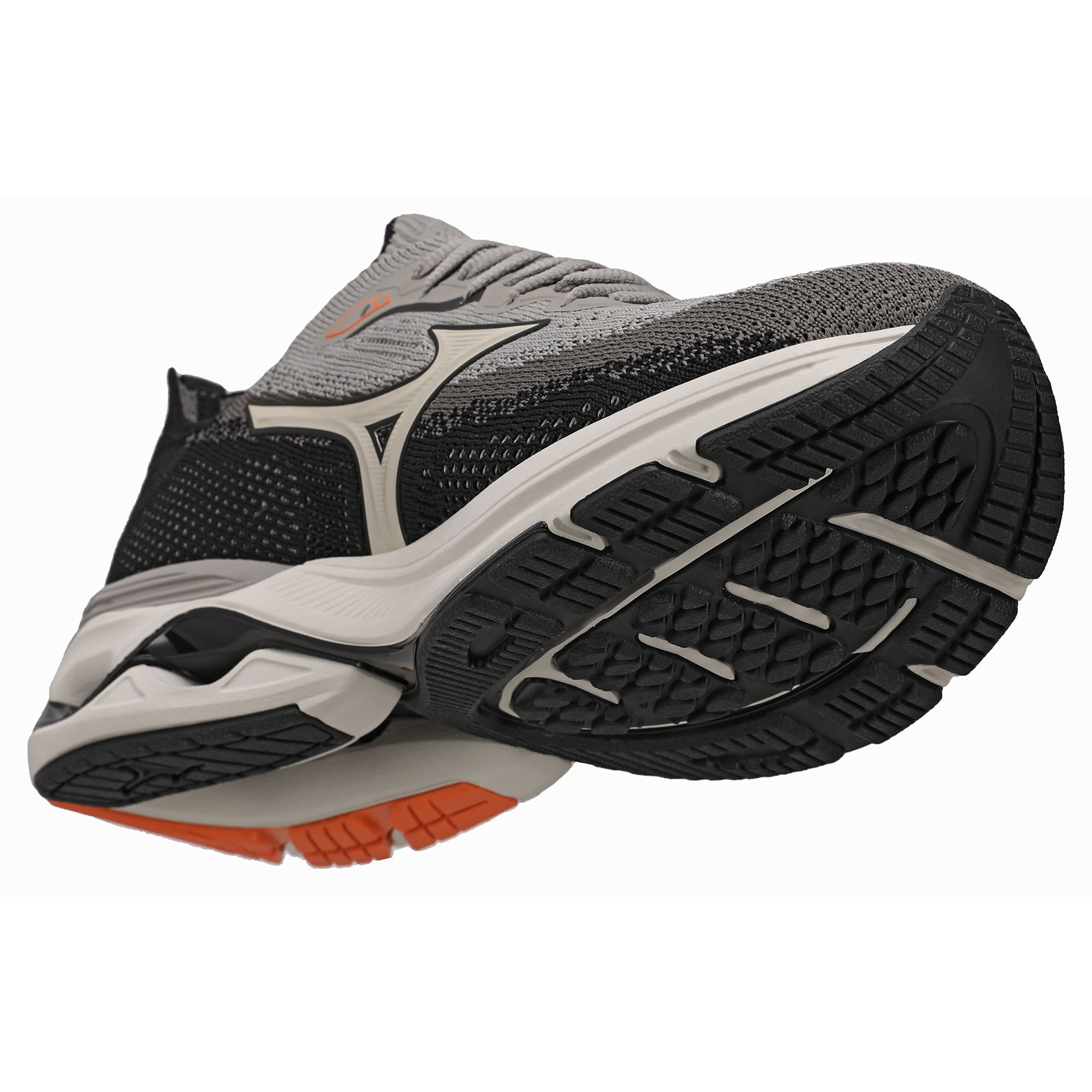 Tênis de Corrida Mizuno Wave Mirai 8 Cinza/Preto