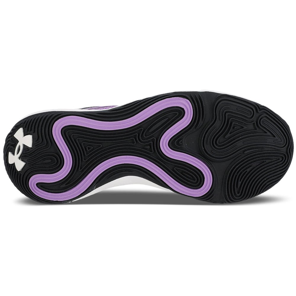Tênis de Basquete Masculino Under Armour Dagger Roxo