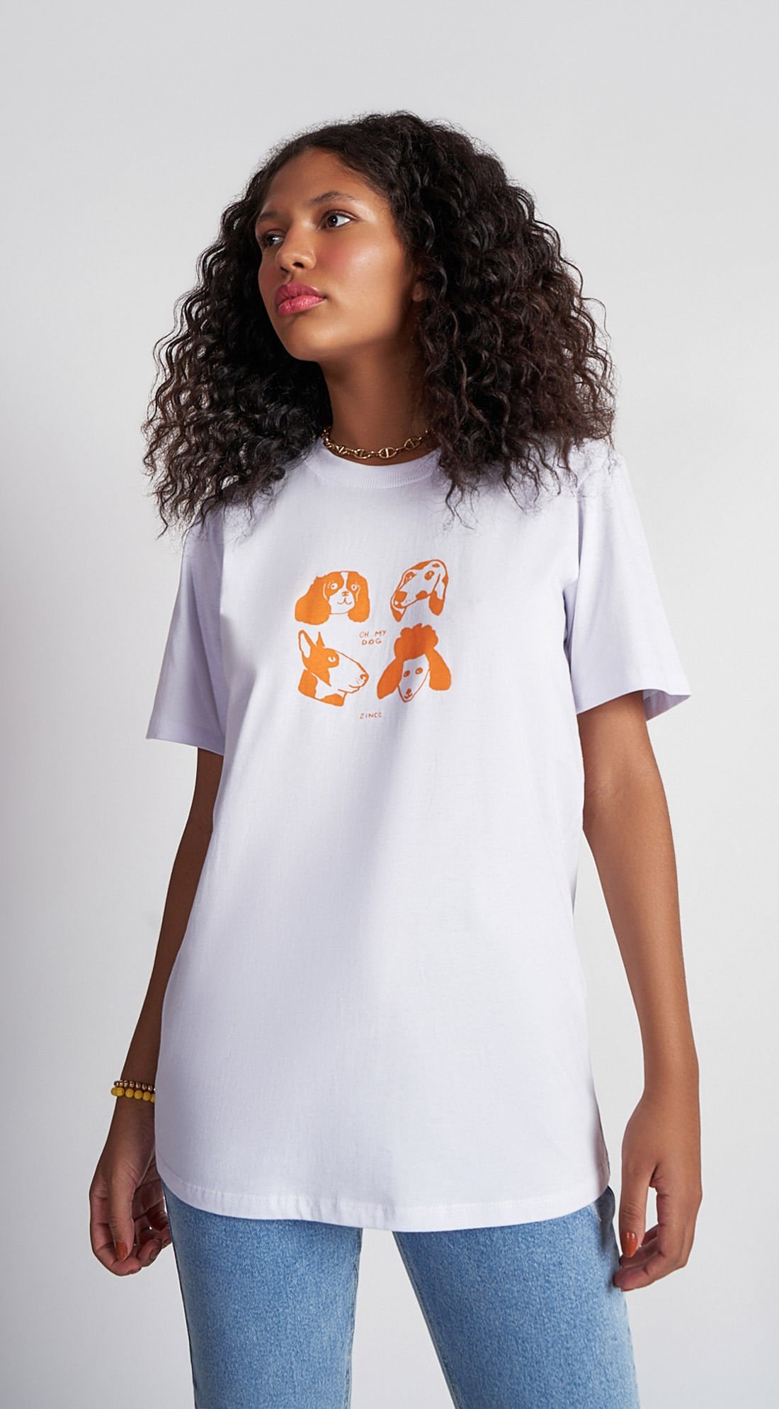 T-Shirt Zinco Specialzin Branco M