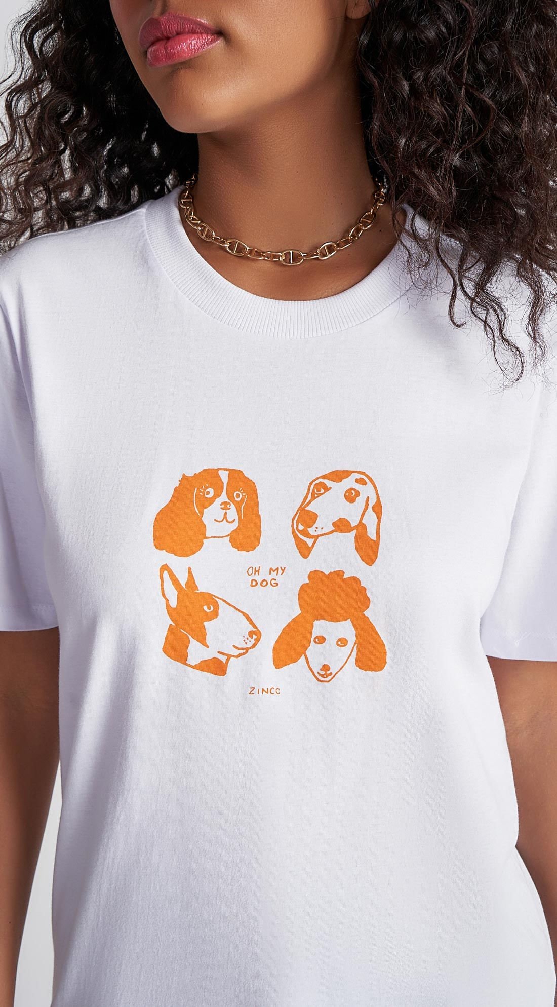 T-Shirt Zinco Specialzin Branco M