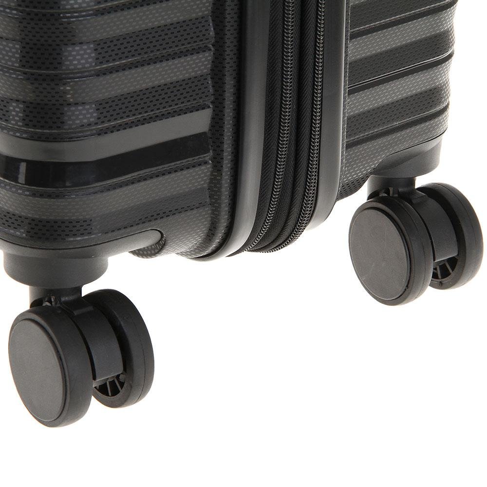 Conjunto Malas Plattinum c/expansor (P + M + G) Preto
