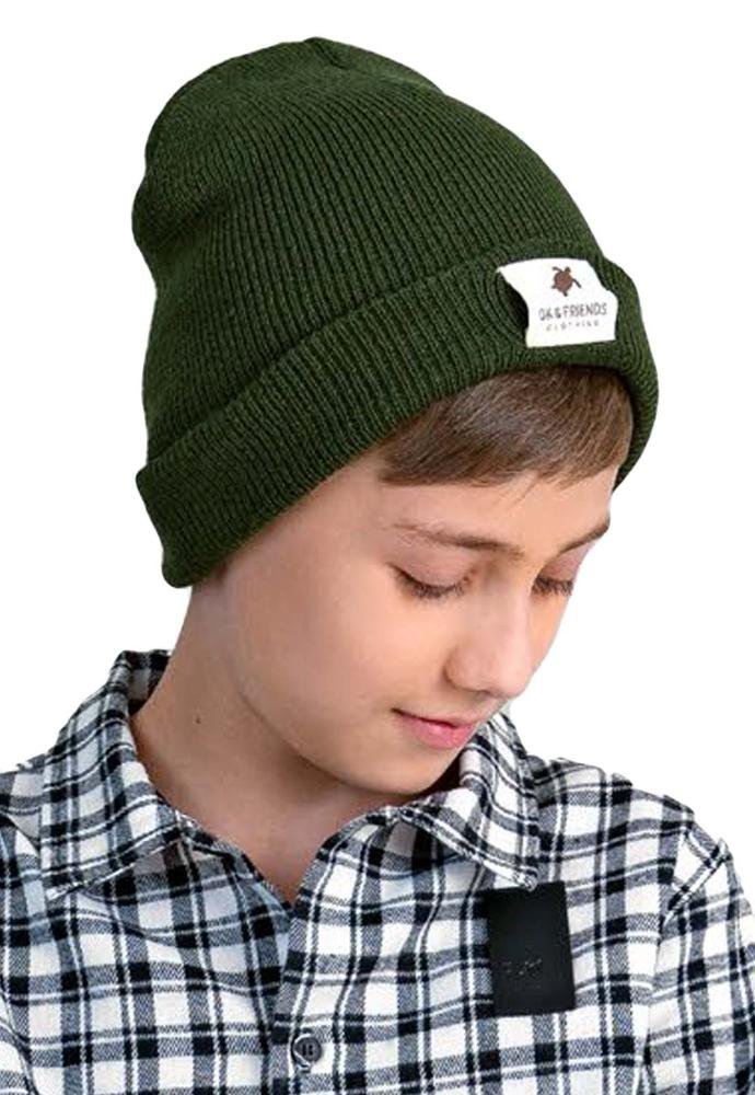 Gorro Verde Infantil Malha Ok Friend & Pakita Verde