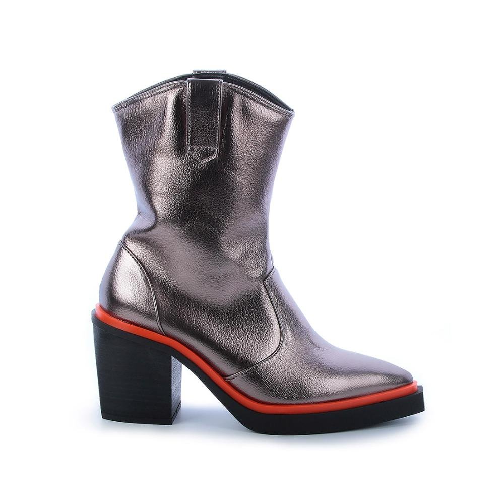 Bota Country Luany Prata Velho Prata