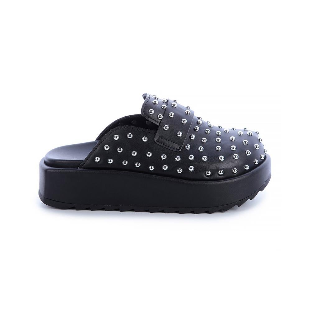Mule Clog Luany Preto Preto