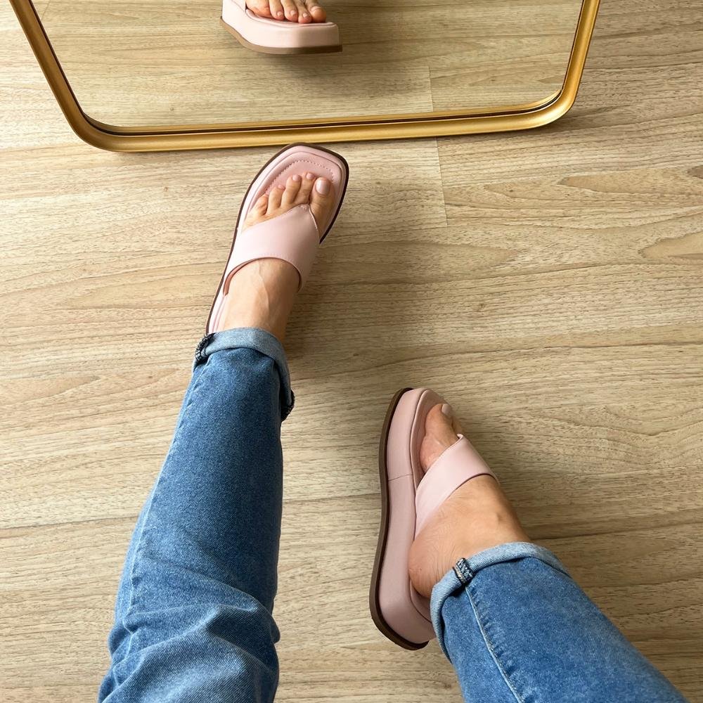 Flat Tay Rosa Chá Rosa