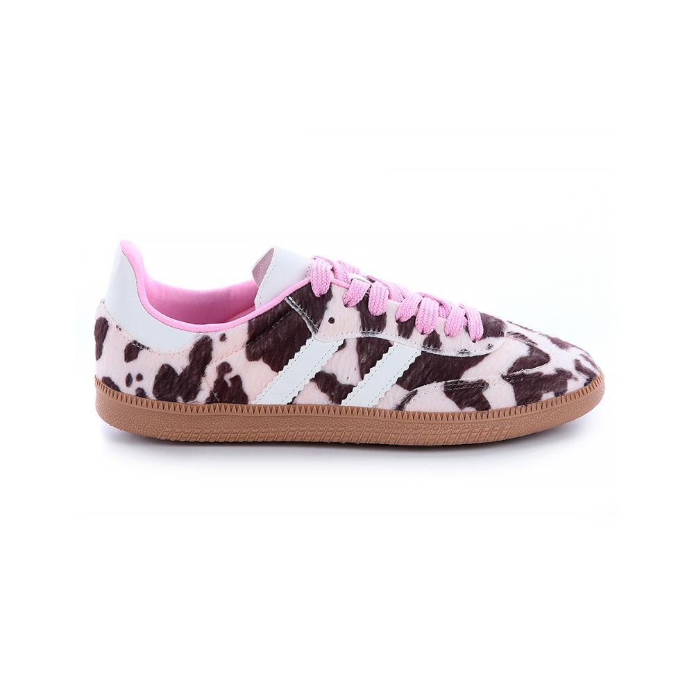 Tênis Flatform Manu Cow Print Vaquinha