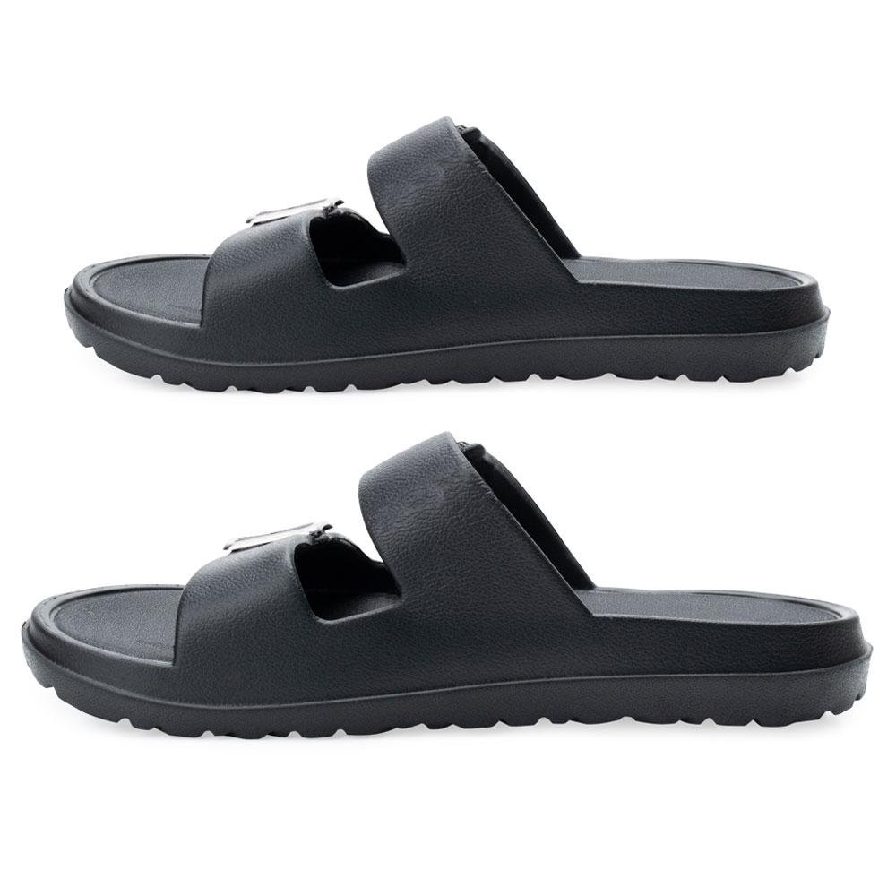 Chinelo Yvate Kit com 2 YT23-2006 Preto