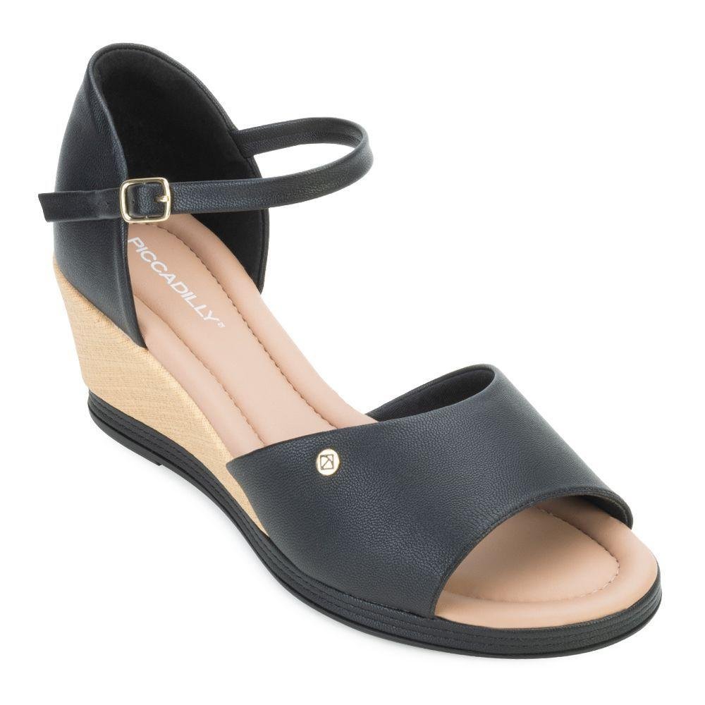 Sandália Anabela Piccadilly PD23-40821 Multicores