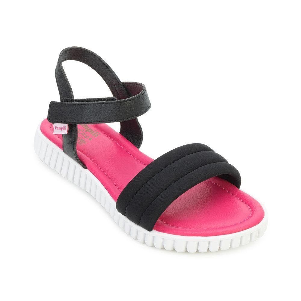 Sandália Pampili Infantil PK PP23-12325 Preto