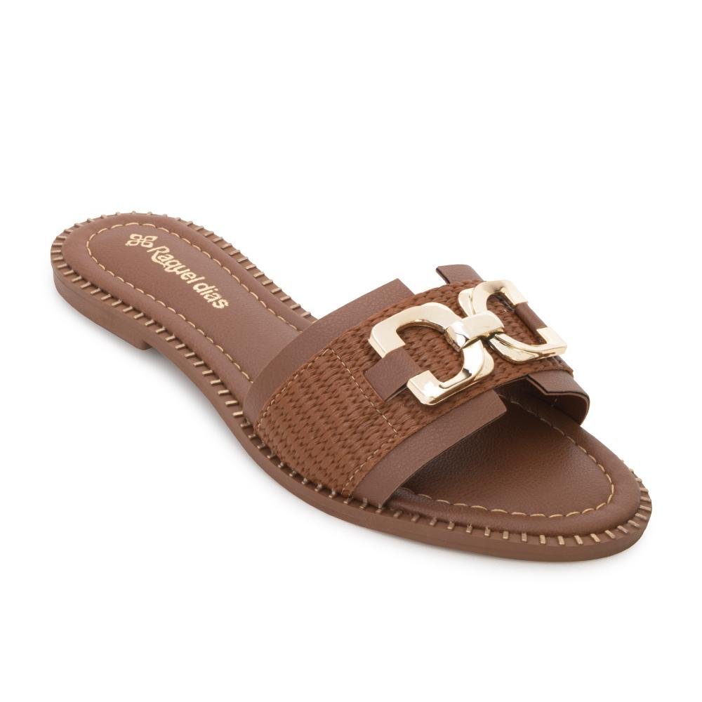 Chinelo Raquel Dias RD24-R52176 Marrom