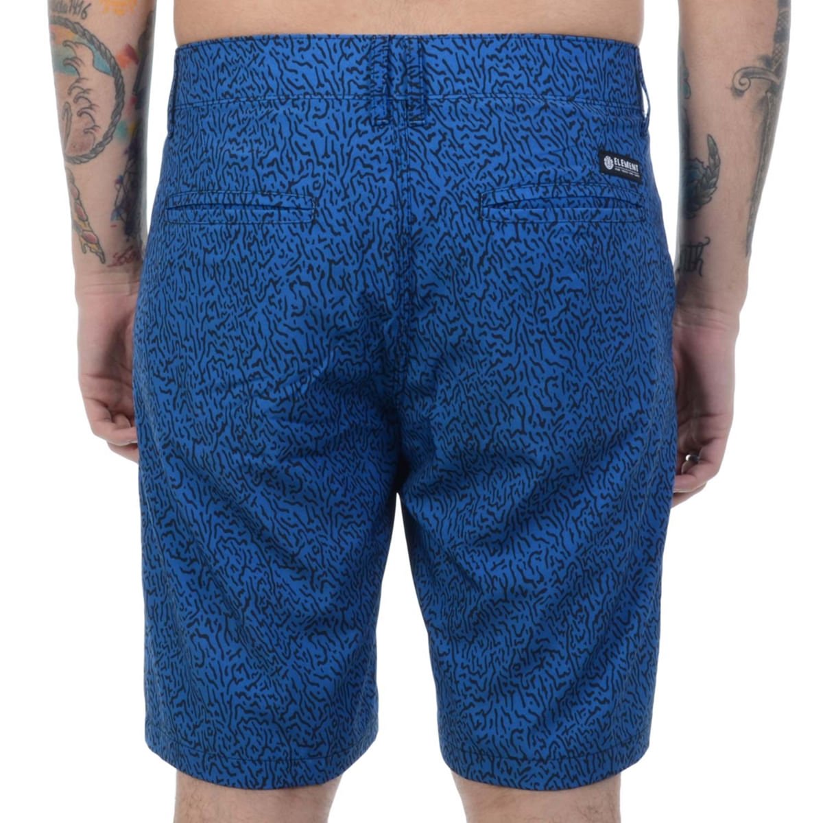 Bermuda Passeio Element London Blue Masculina Azul