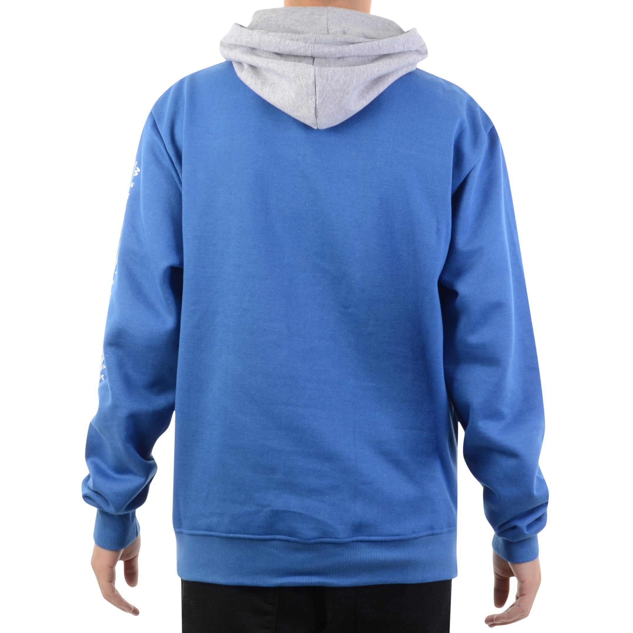 Moletom Masculino HD MCMLXXIV Flowers Azul