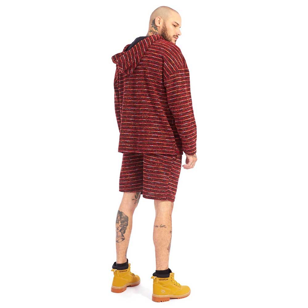 Bermuda Masculina Brohood Tweed Vermelho Vermelho