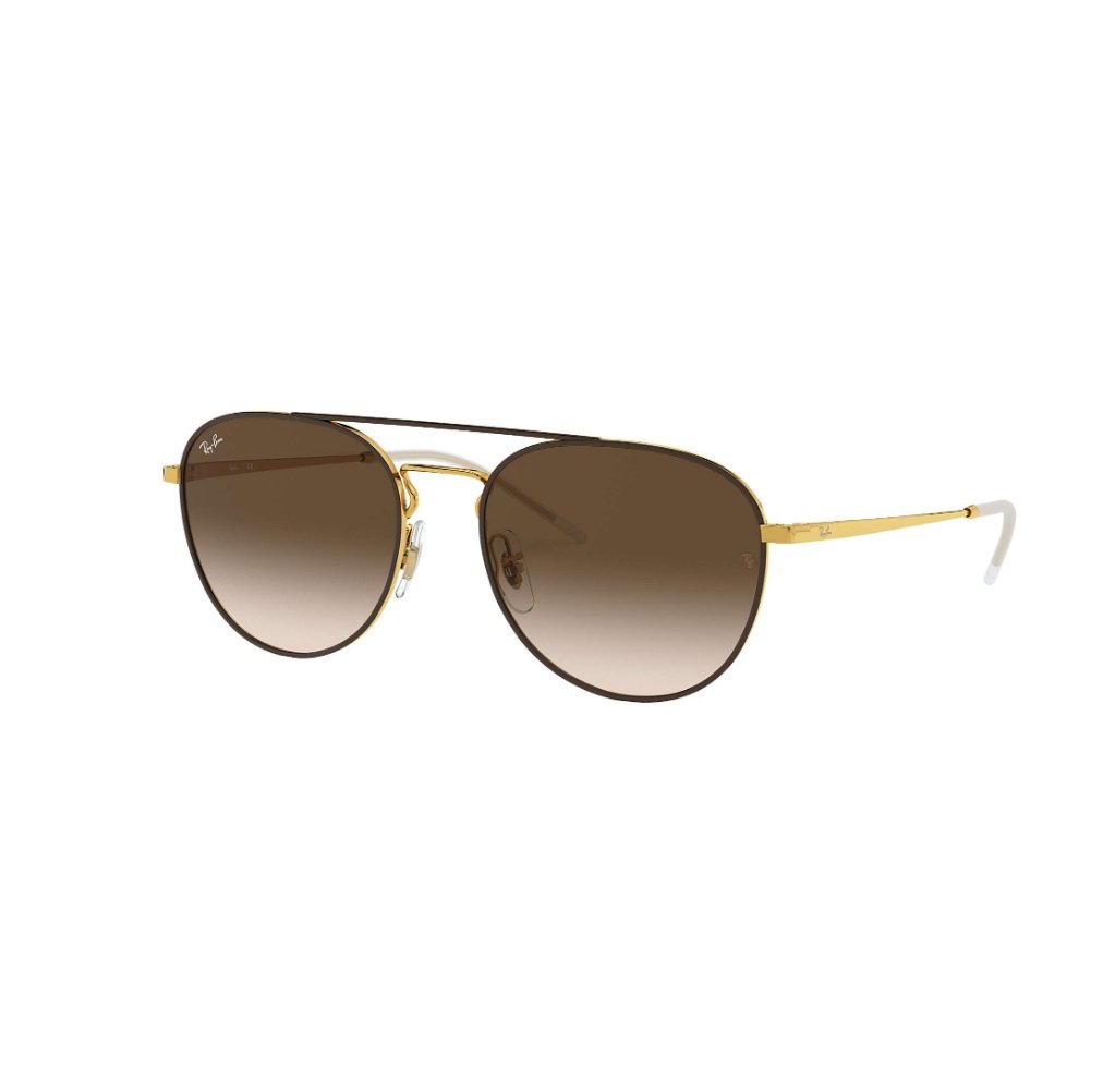 OCULOS SOLAR RAY-BAN RB3589 90551355 Dourado