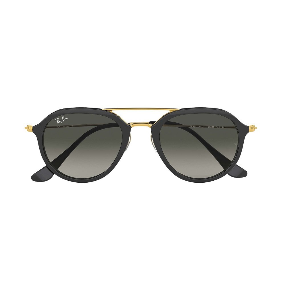 OCULOS SOLAR RAY-BAN RB4253 601/7153 Dourado