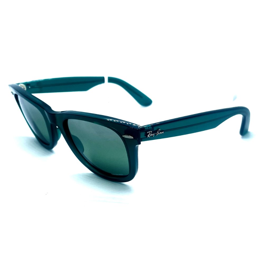Óculos De Sol Quadrado Ray Ban Verde Verde