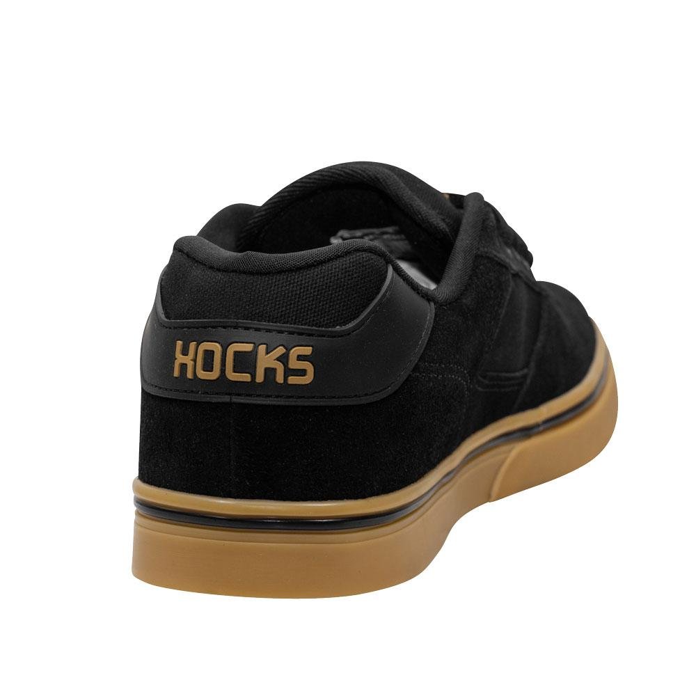 Tênis Hocks Flat Lite Unissex Preto