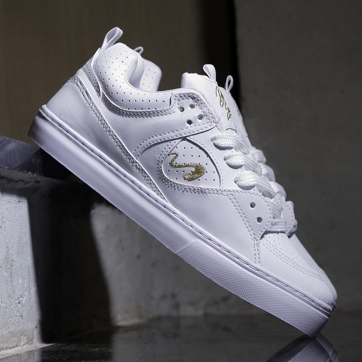 Tênis Tesla Fusion Denis Silva White Gold - Branco Branco