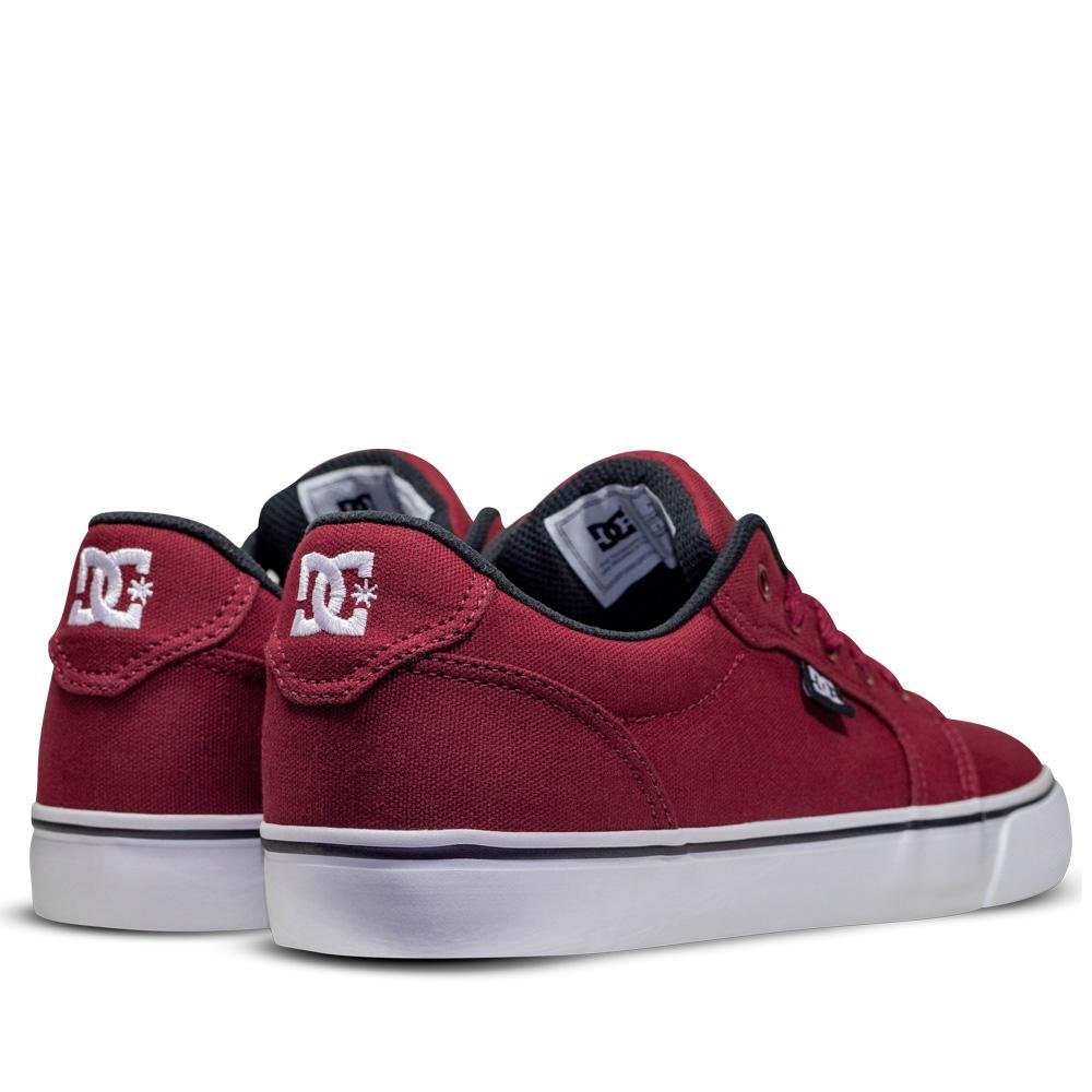 Tênis DC Shoes Anvil TX LA Vinho Vermelho
