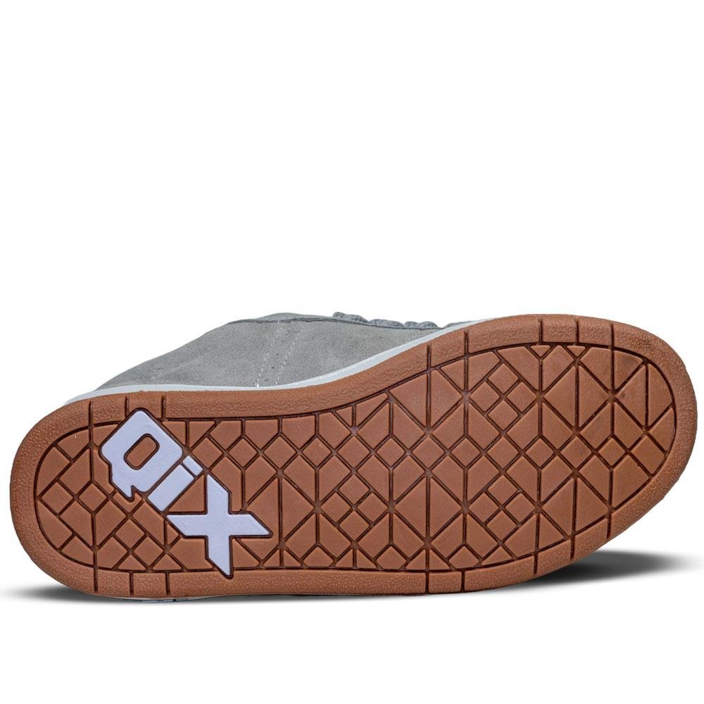 Tênis Qix Combat Suede Cinza Cinza