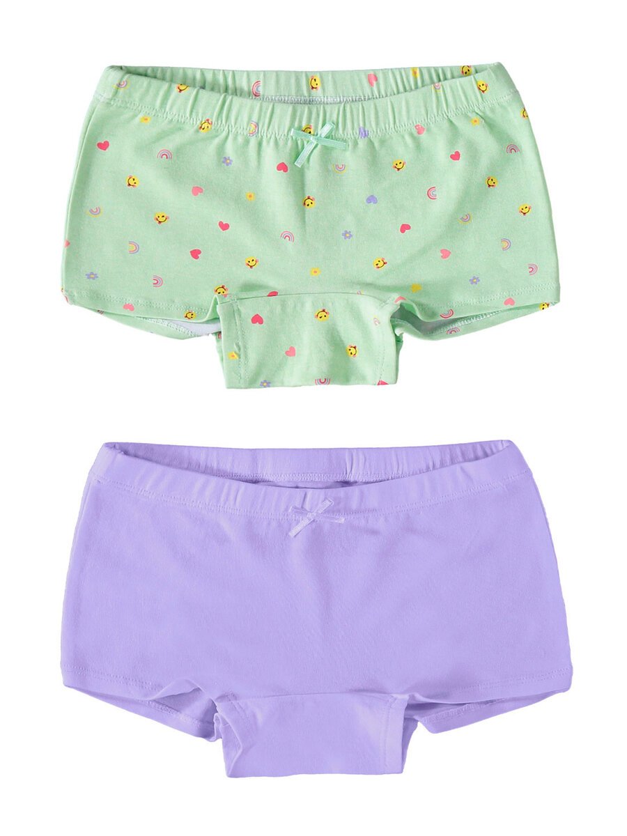 Kit com 2 Calcinhas Infantil Malwee 1000111502 Verde