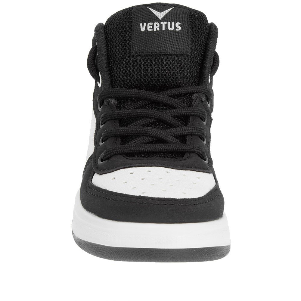 Tênis Infantil Vertus Cano Alto Street Recortes Nobuck Preto Preto