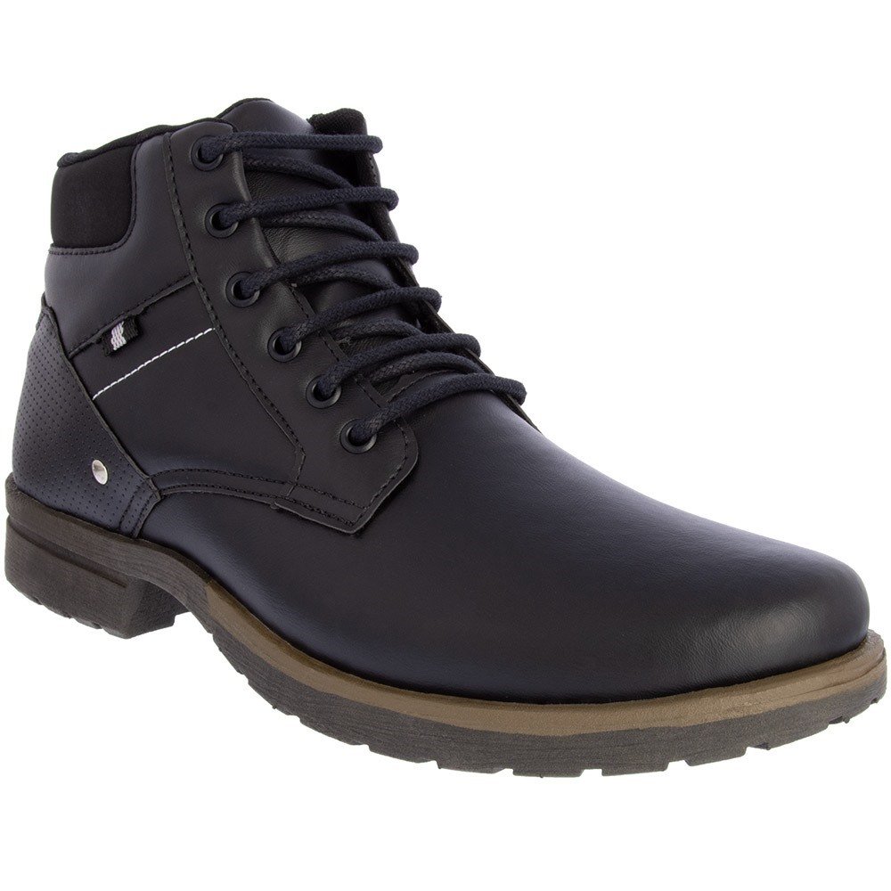 Bota Mac & Jac Coturno Masculino Preto