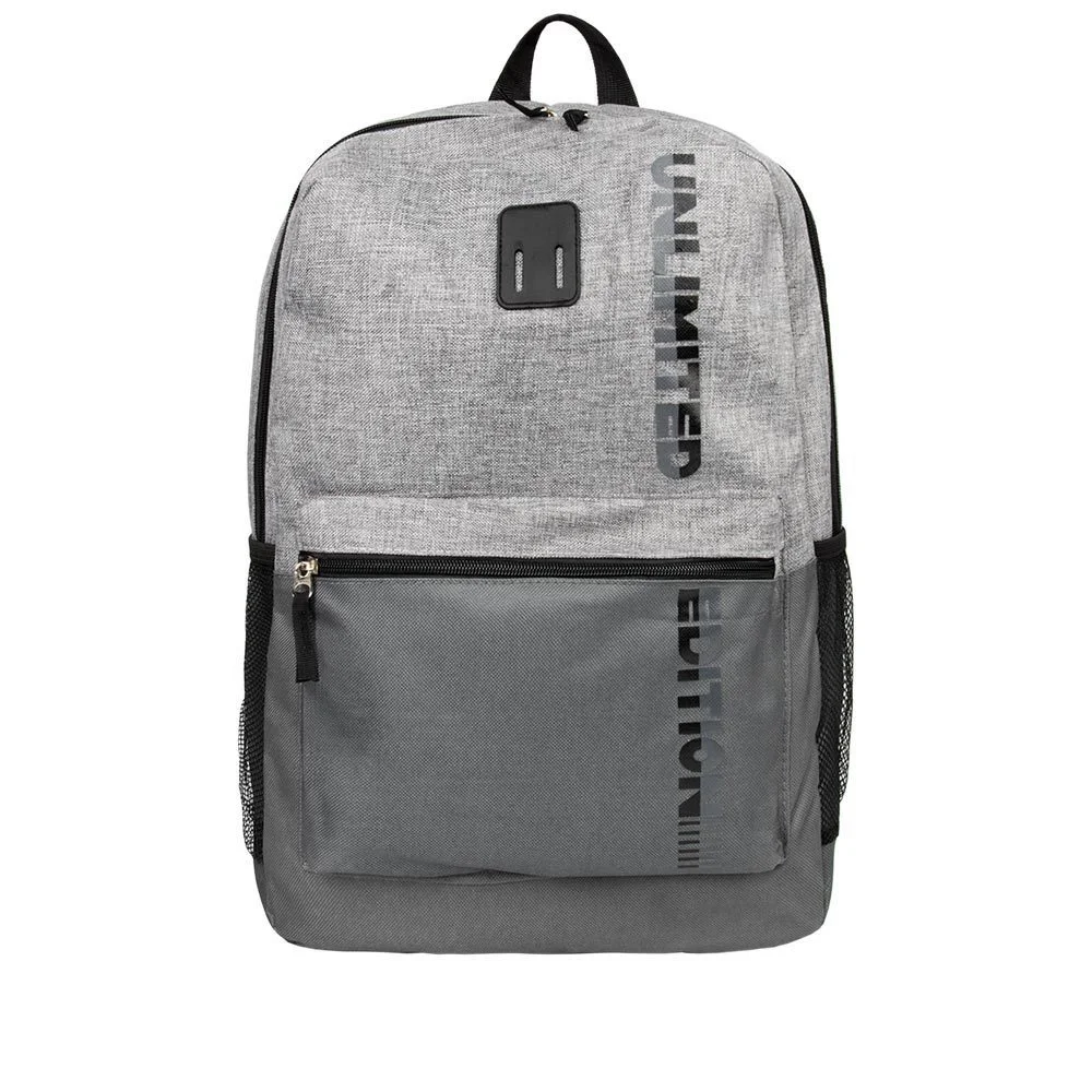 Mochila Unlimited Edition Clio Style Grafite ÚNICO