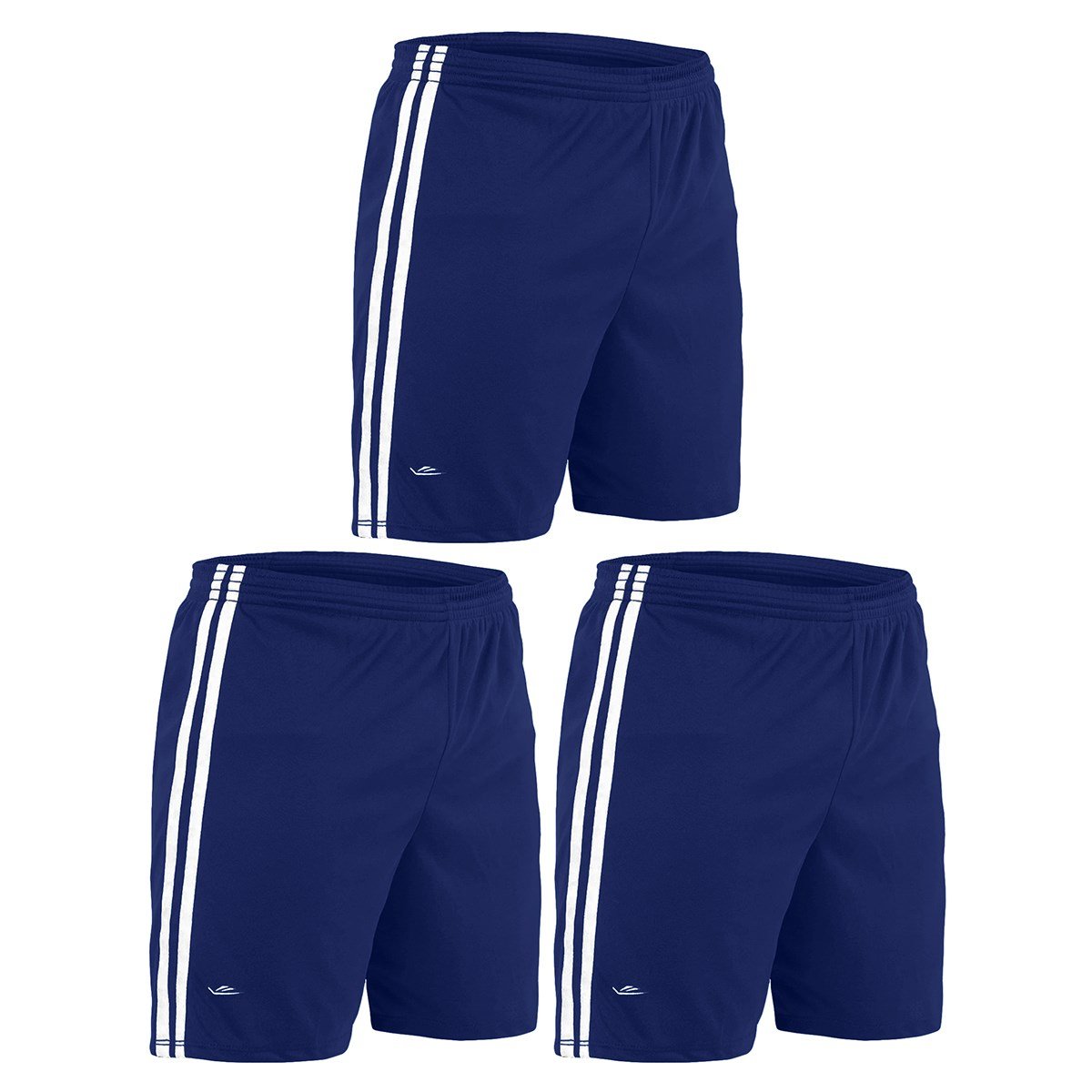 Kit 3 Calções Elite Essential Oreste Granillo Masculino Azul