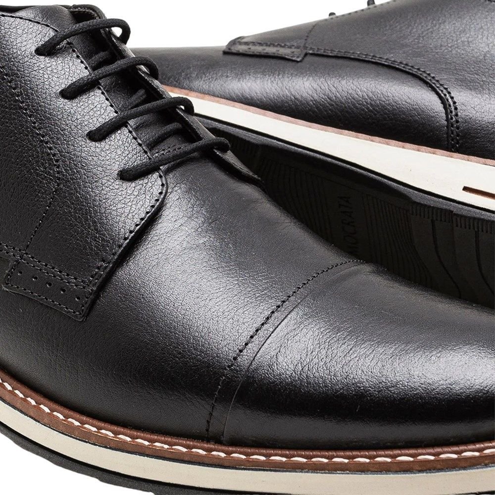 Bota Democrata Metropolitan Oliver Masculina Preto