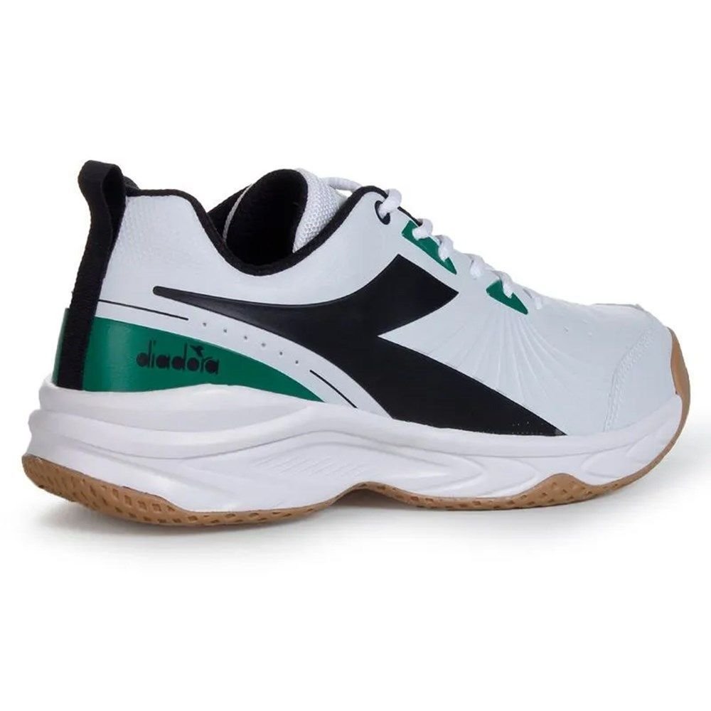Kit Tênis Diadora Strike Unissex + 2 Pares De Meias Branco