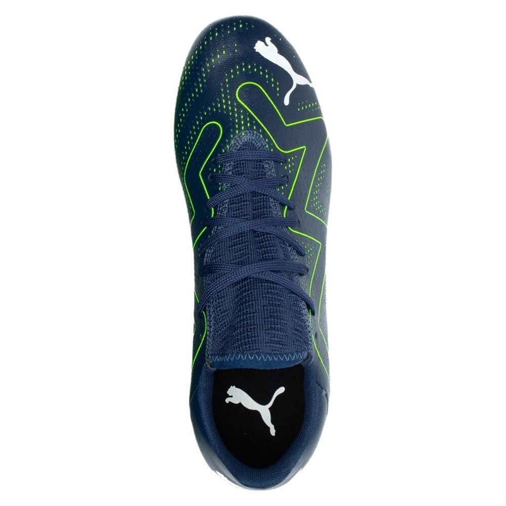 Chuteira Futsal Puma Future Play IT Azul/Verde