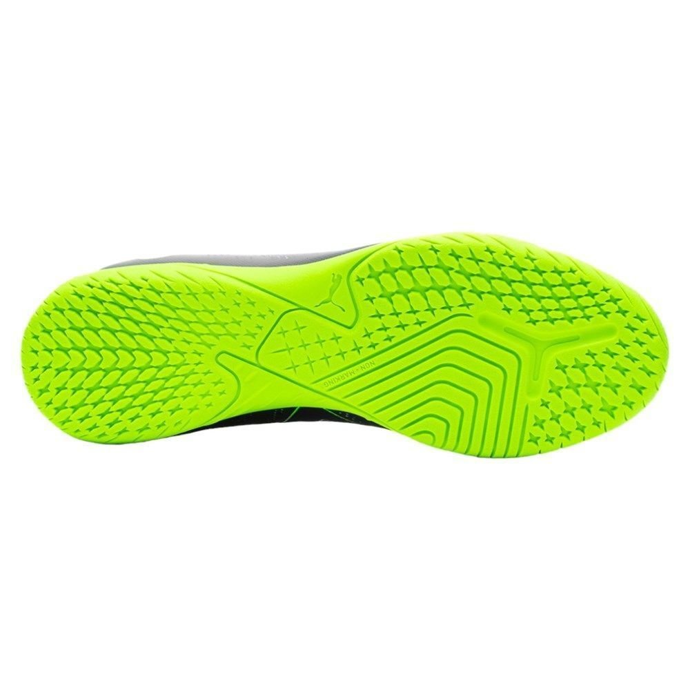 Chuteira Futsal Puma Future Play IT Azul/Verde