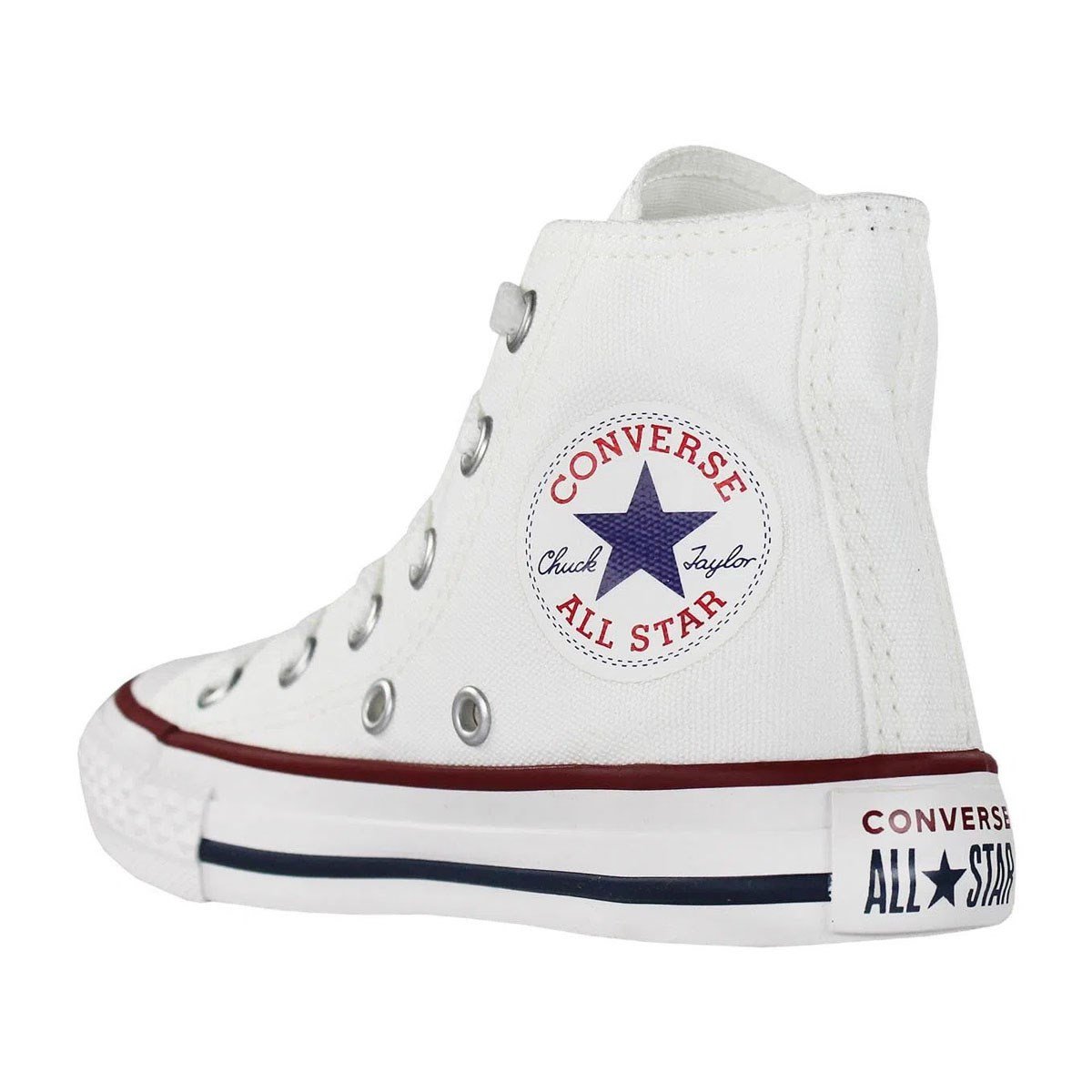 Tênis Converse All Star Chuck Taylor HI Kids Branco - Renner