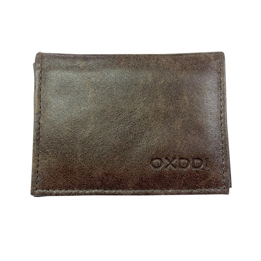 Carteira Oxddi Couro Masculina Marrom - Renner