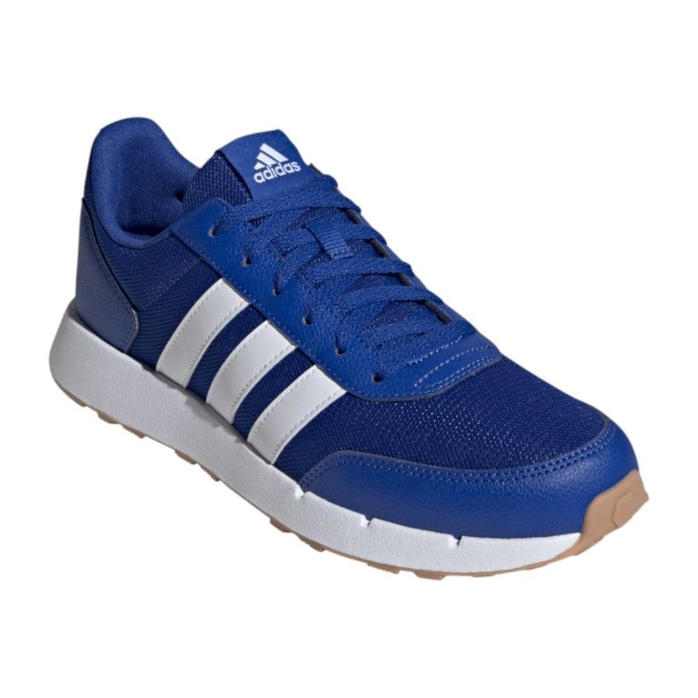 Tênis Adidas Run 50S Masculino Azul/Branco