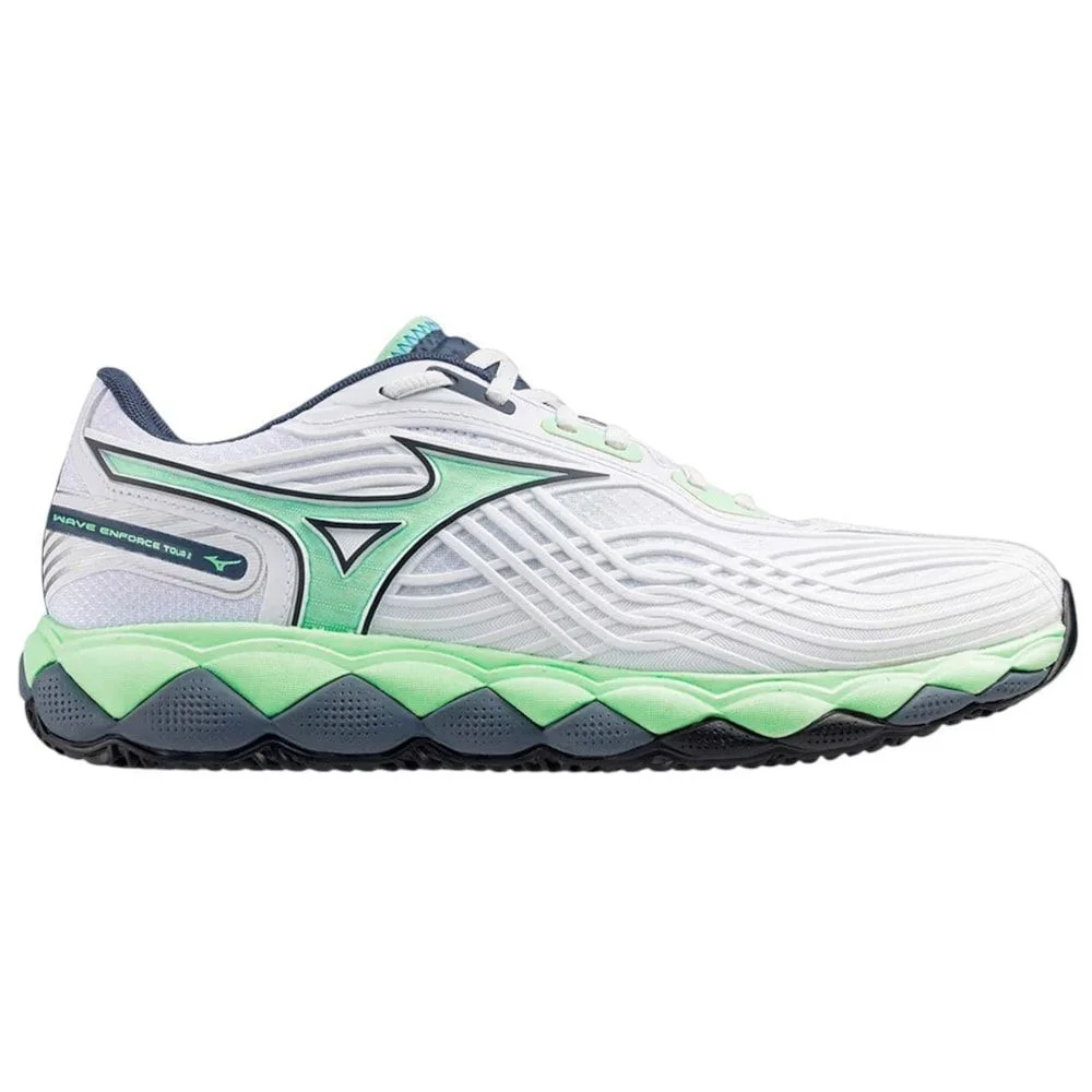 Tênis Mizuno Wave Enforce Tour 2 Clay Court Masculino Branco